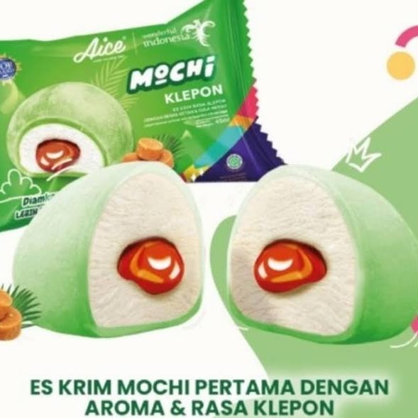 AICE Ice Cream Mochi Klepon 45g – Bali Reef Aquarium Online Store