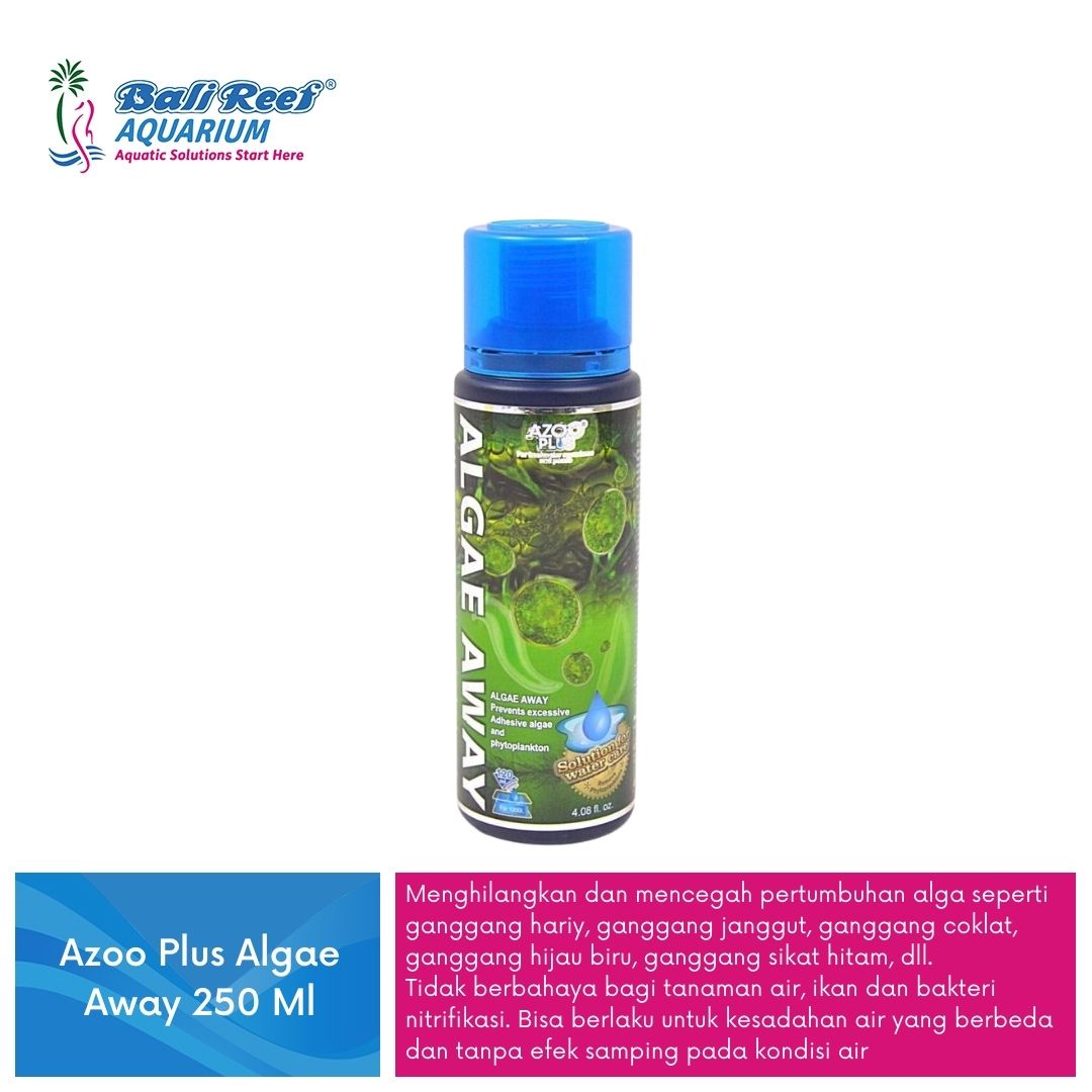 Azoo Plus Algae Away 250 ml – Bali Reef Aquarium Online Store