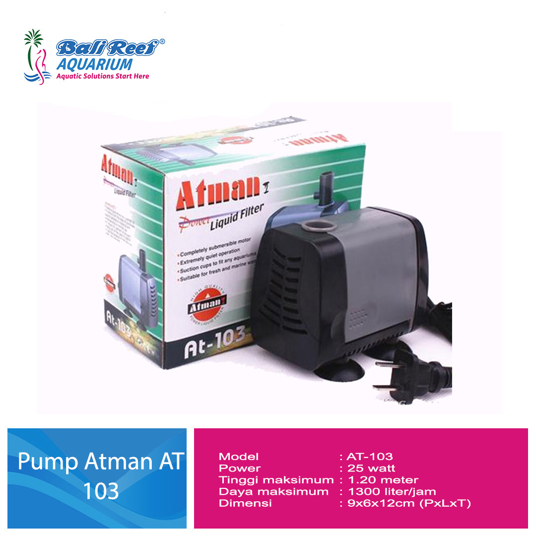Atman Pump AT- Series – Bali Reef Aquarium Online Store